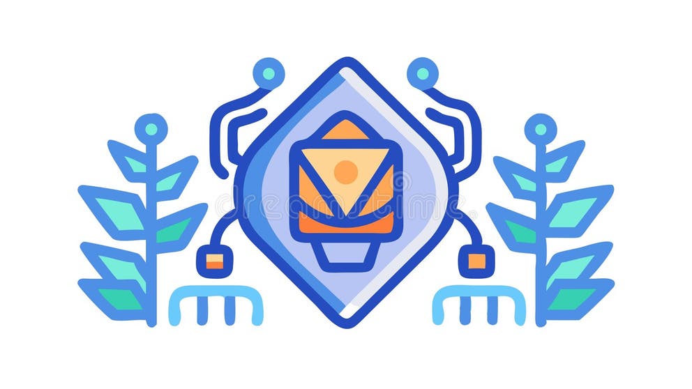 Bio-Security Tech Shield Icon, Ecological Protection, Digital Defense ...