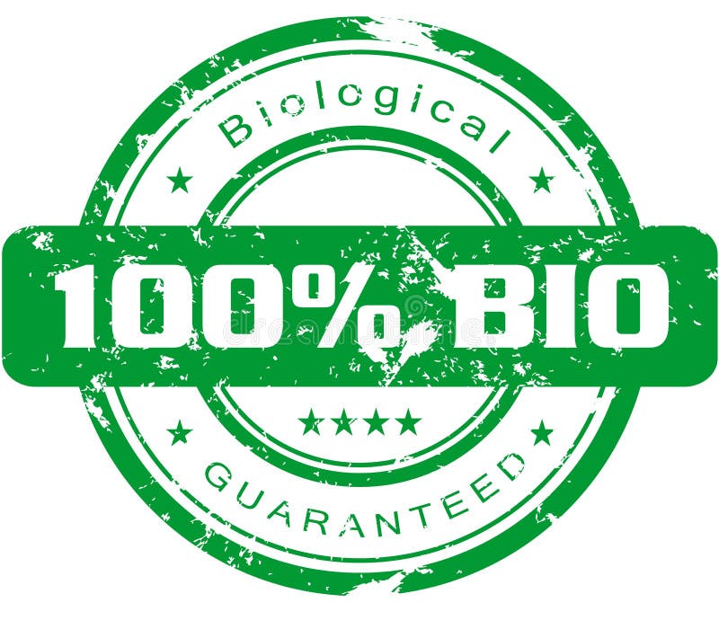 Bio stamp stock vector. Illustration of insignia, damaged - 8590995