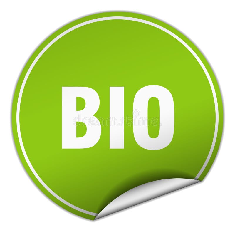 Bio sticker stock vector. Illustration of label, herbal - 24112020
