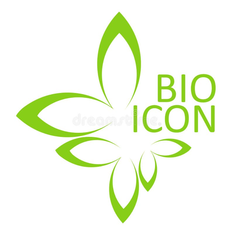 Bio symbol vektor illustrationer. Illustration av begrepp - 24134751