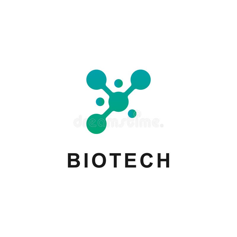 Bio Tech Logo Designs for Lab and Research Genetics and Education Stock ...