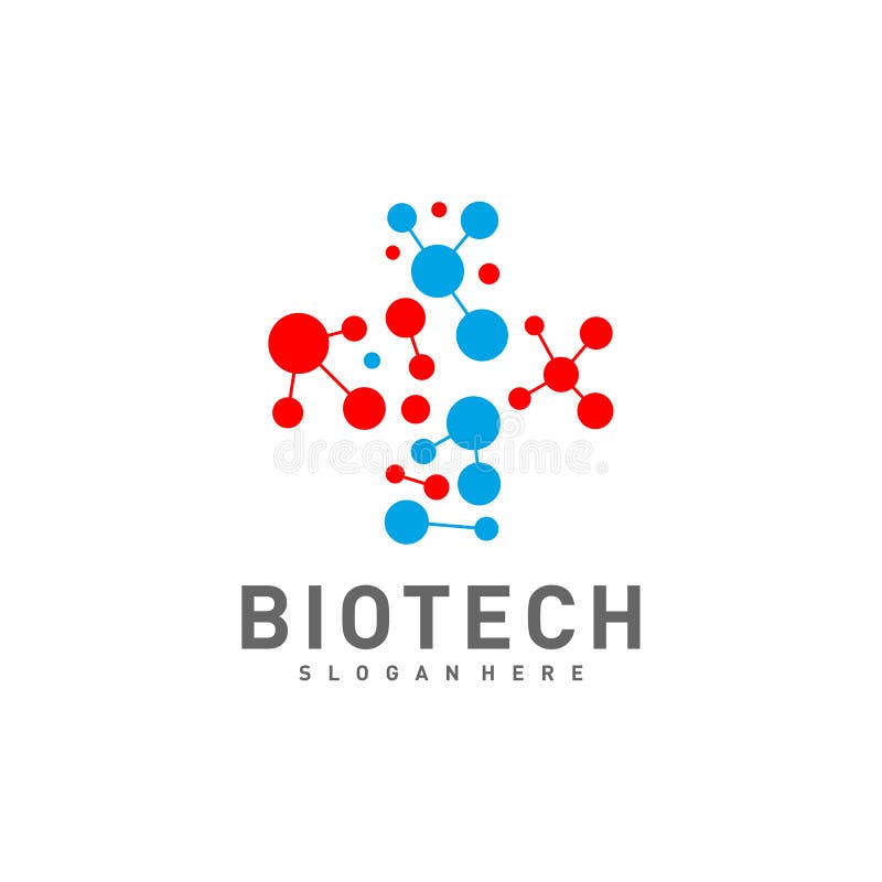 Bio Tech Logo Template, Molecule, DNA, Atom, Medical or Science Logo ...