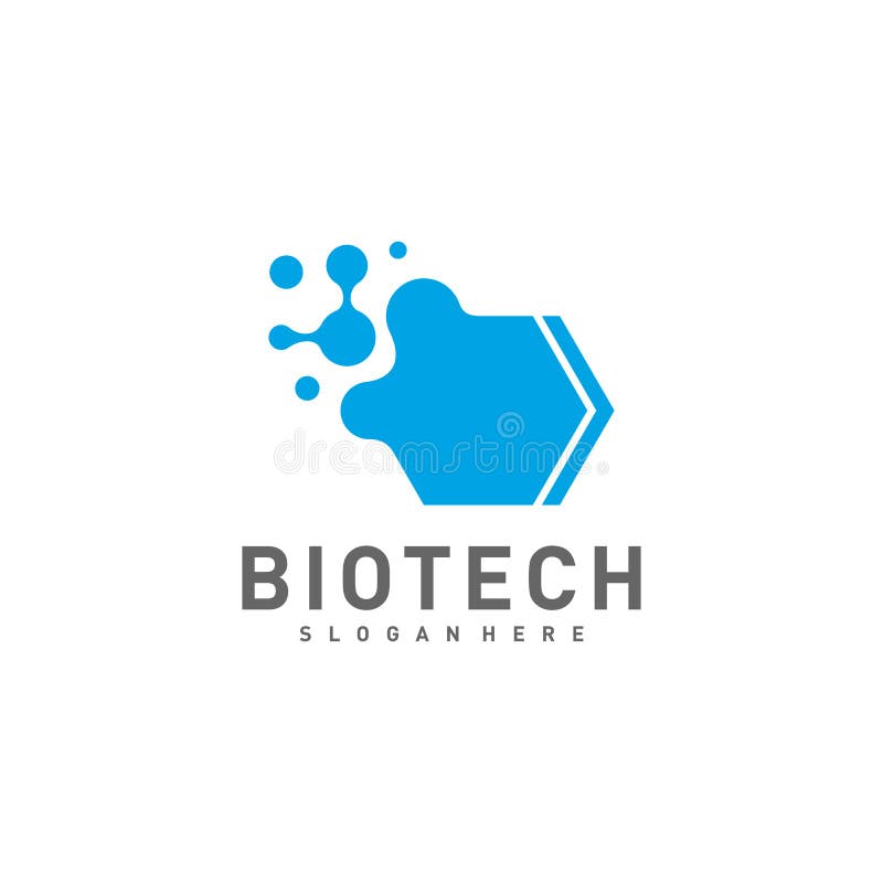 Bio Tech, Molecule, DNA, Atom, Medical or Science Logo Design Vector ...