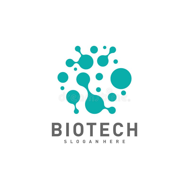 Bio Tech, Molecule, DNA, Atom, Medical or Science Logo Design Vector ...