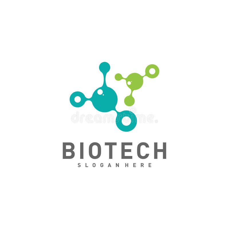 Bio Tech, Molecule, DNA, Atom, Medical or Science Logo Design Vector ...