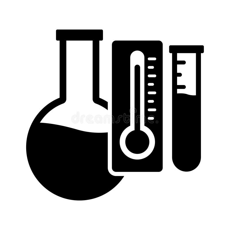 Bio Testing with Flask Isolated Vector Icon that Can Be Easily Modified ...