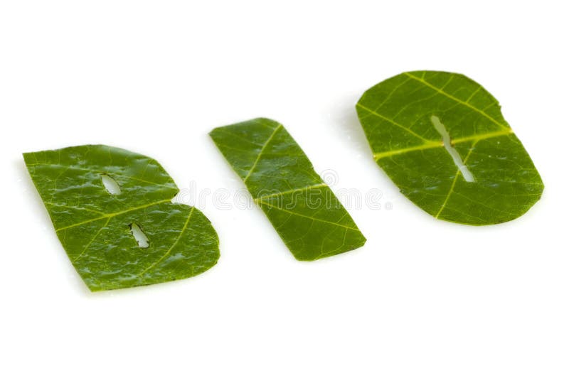 Bio text stock image. Image of season, leaf, recycling - 37105163