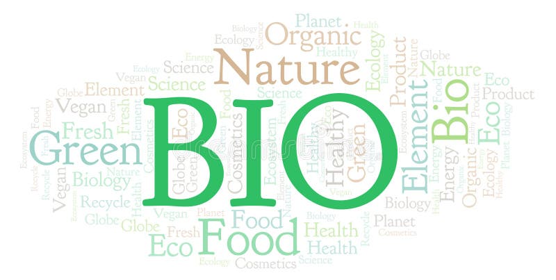 Bio word cloud. stock illustration. Illustration of word - 127688531