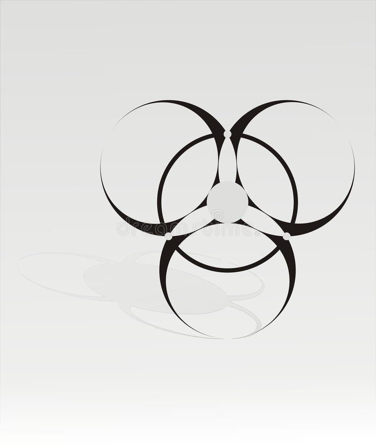 Bioactive sign stock illustration. Illustration of effect - 6497345