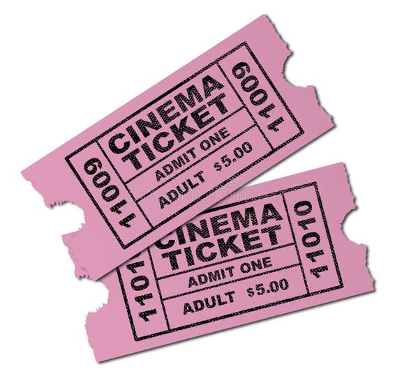 Biobiljetter stock illustrationer. Illustration av filma - 107526002