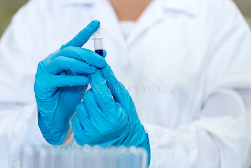 Biochemical Analysis and Chemical Analysis in Lab. Stock Image - Image ...