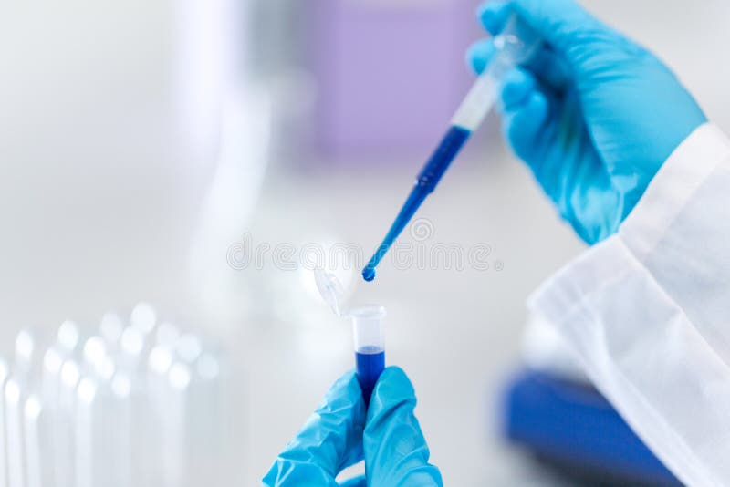 Biochemical Analysis and Chemical Analysis in Lab. Stock Photo - Image ...