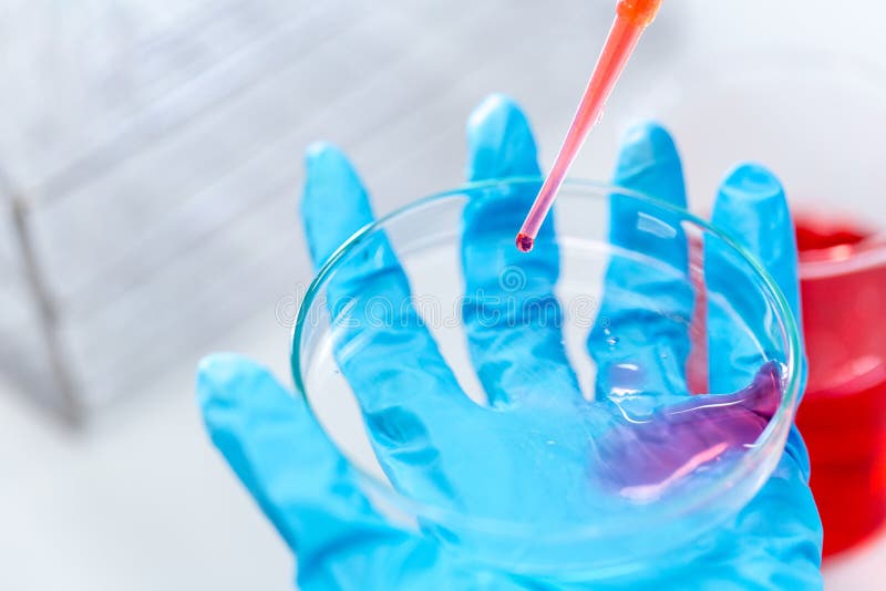 Biochemical Analysis and Chemical Analysis in Lab. Stock Photo - Image ...