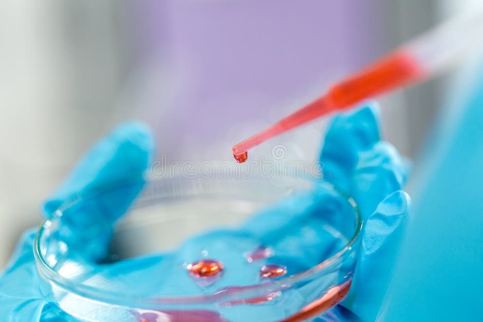 Biochemical Analysis and Chemical Analysis in Lab. Stock Photo - Image ...