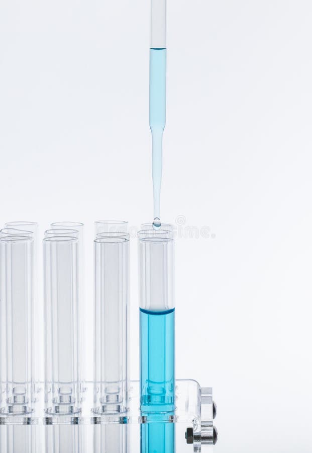 Biochemistry Glass Test Tube Apparatus Stock Image - Image of glass ...