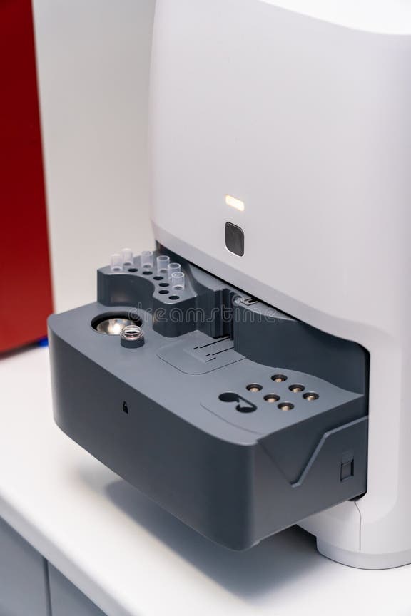 Biochemistry Machine for Blood Analysis Stock Photo - Image of illness ...
