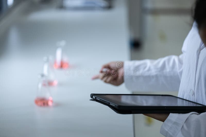 Biochemistry Study in the Laboratory. Stock Image - Image of chemistry ...