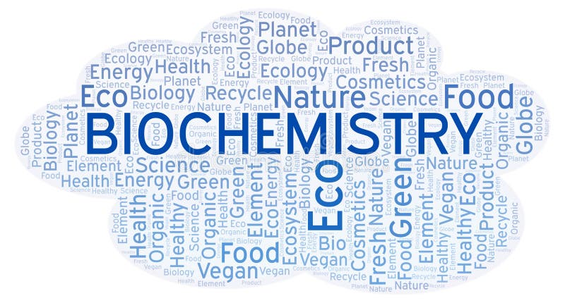 Biochemistry word cloud. stock illustration. Illustration of poster ...