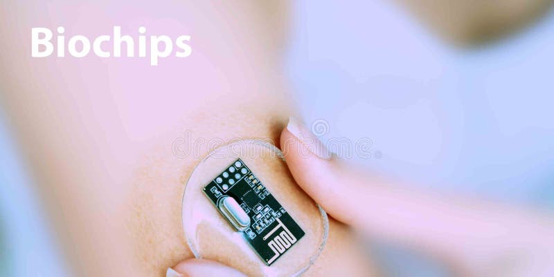 Biochips Implantable Electronic Medical Devices Concept Stock Photo ...