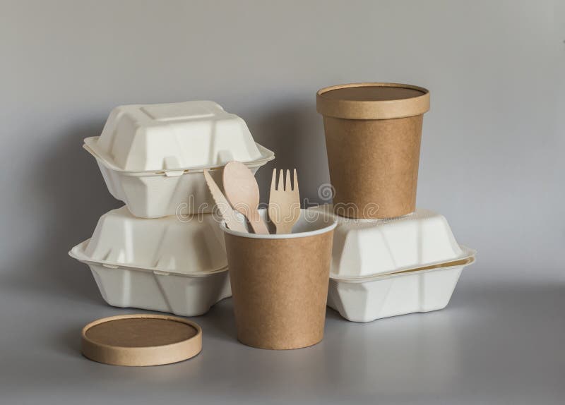 Biodegradable Containers Lunch Boxes for Food, Takeaway Food, Packaging ...