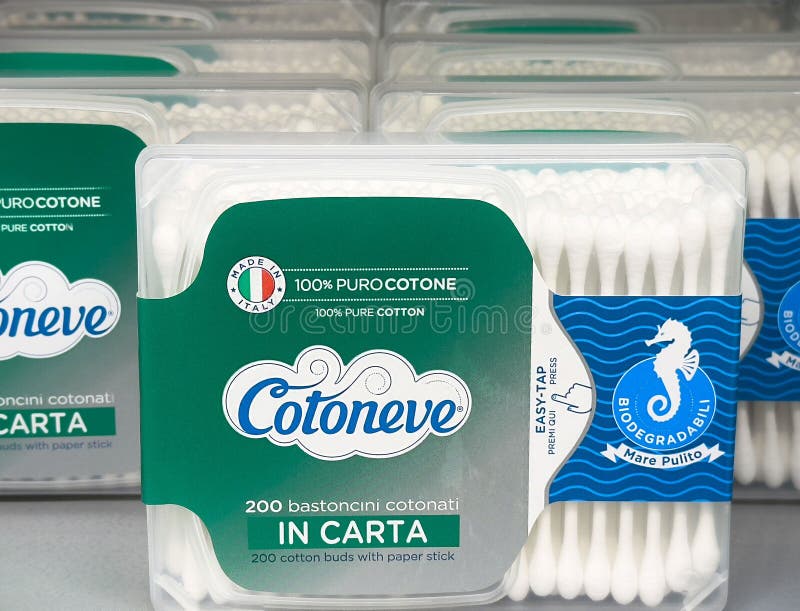 Biodegradable Cotton Buds Packaging Featuring Cotoneve with Eco ...