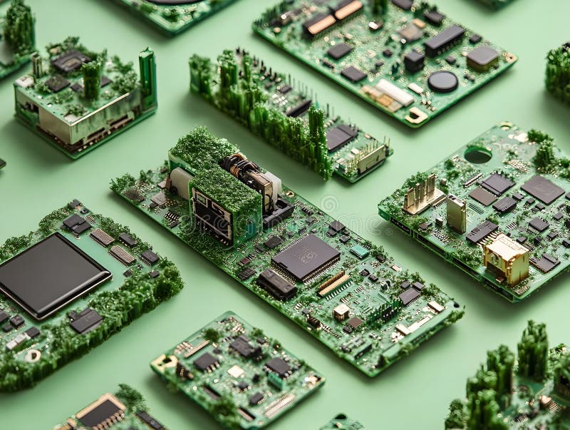 Biodegradable Electronic Circuits Showcase Sustainable Technology ...