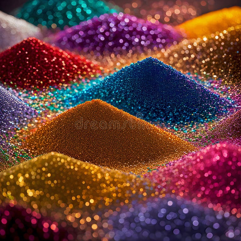 Biodegradable Glitter Background Stock Illustration - Illustration of ...