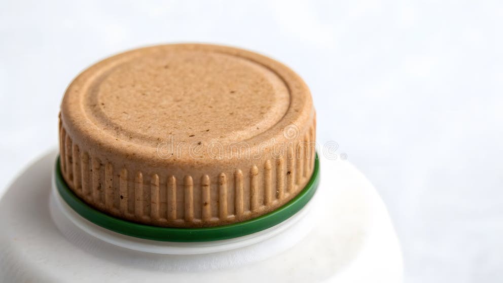 Biodegradable Packaging Biodegradable Bottle Cap with Natural Finish on ...