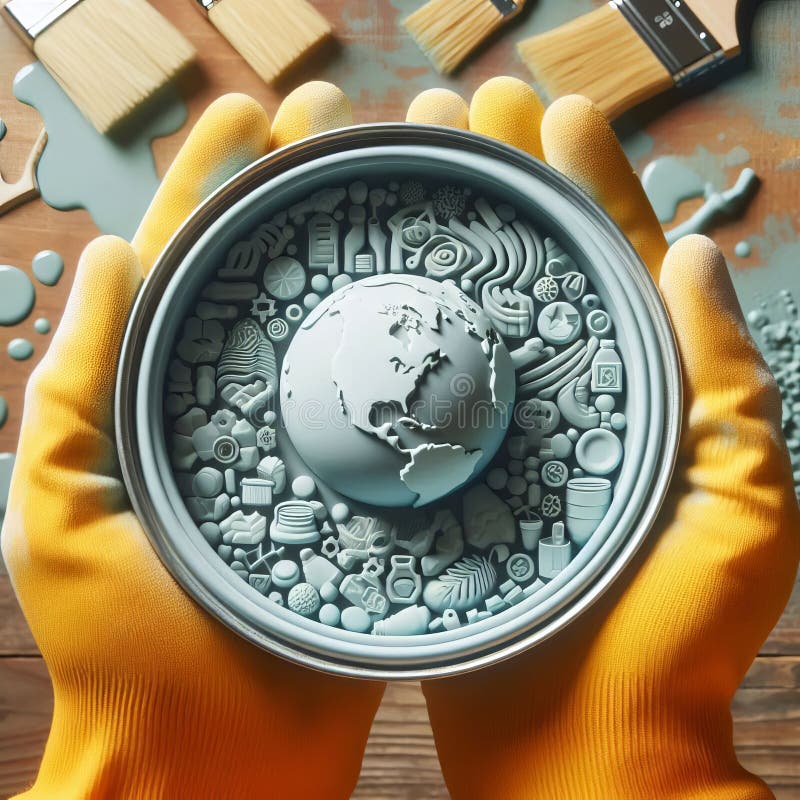 69 131 Biodegradable Paint a Paint that Breaks Down Naturally N Stock ...