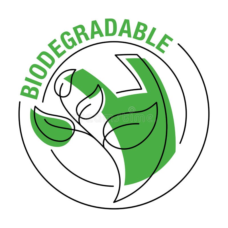 Biodegradable Polymers Stamp Stock Illustrations – 61 Biodegradable ...