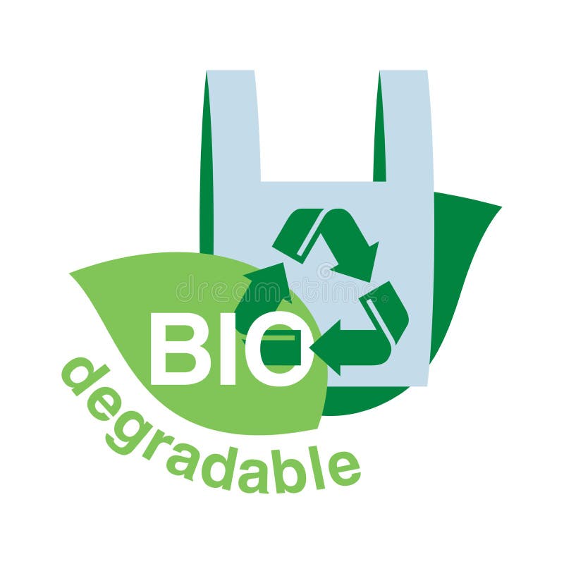 Biodegradable Plastic Icon - Bottle Turns To Plant Stock Vector ...