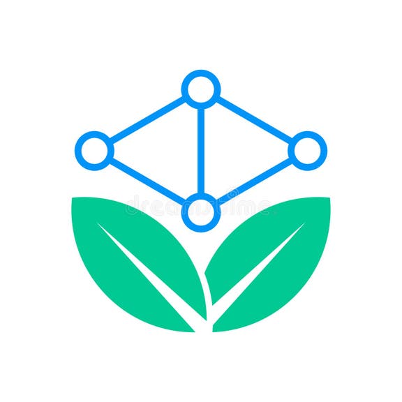 Biodegradable Polymers Green Vector Logo Icon Emblem - Eco Friendly ...