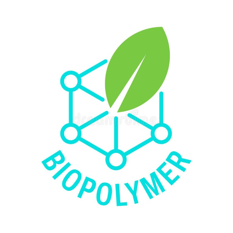 Biodegradable Polymers Green Vector Logo Icon Emblem - Eco Friendly ...
