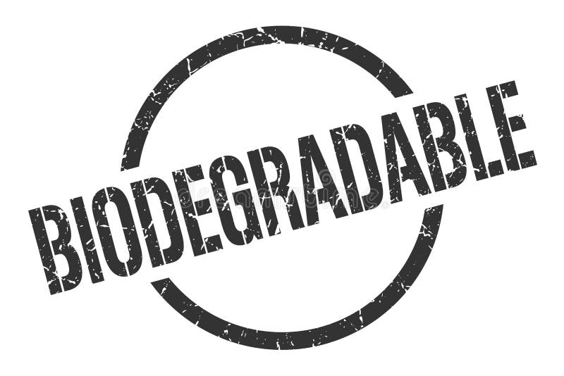 Biodegradable stock vector. Illustration of square, design - 124314017