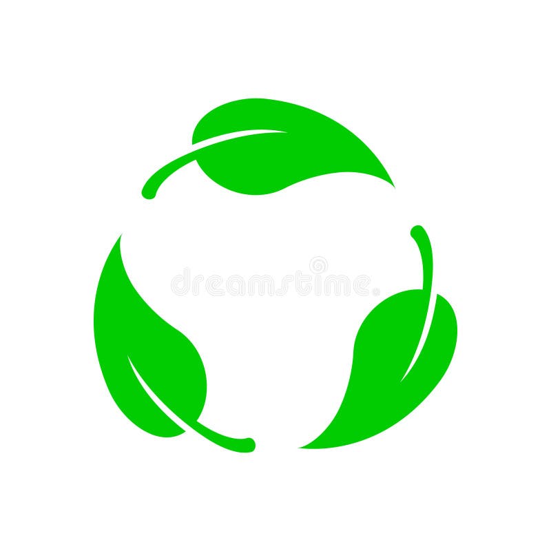 Biodegradable vector icon stock illustration. Illustration of compost ...