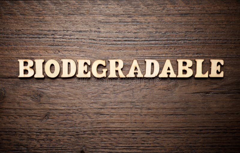 Biodegradable word view stock image. Image of retro - 177792449