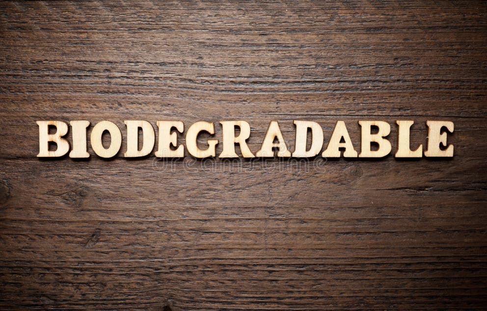 Biodegradable word view stock image. Image of retro - 177792449