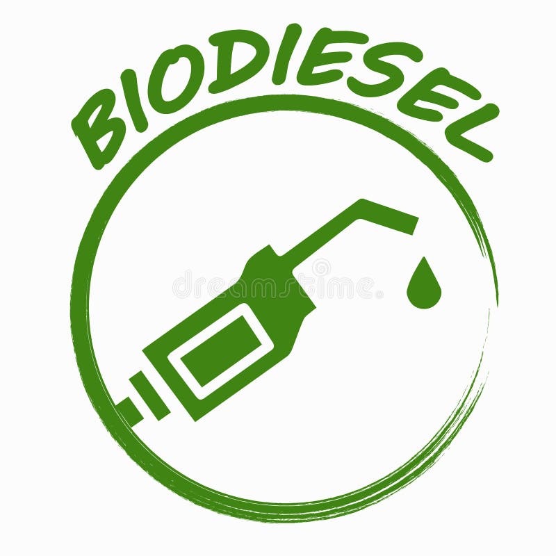 Biodiesel Icon Vector Isolated on White Background, Biodiesel Sign ...