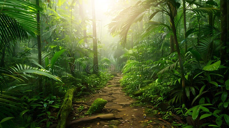 Biodiversity Corridors stock illustration. Illustration of ecology ...