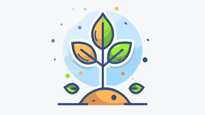 Bioenergy Icon for Energy and Technology Related Concepts Stock ...