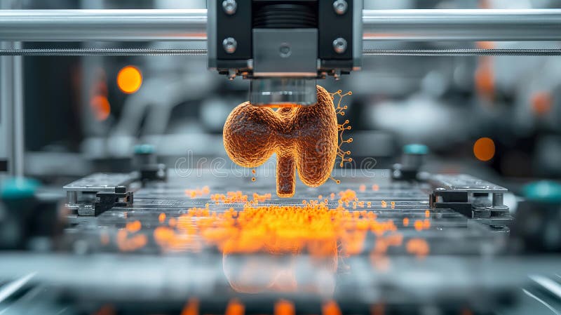 Bioengineered 3D Printer Produces a Human Thyroid. Genetic Futuristic ...
