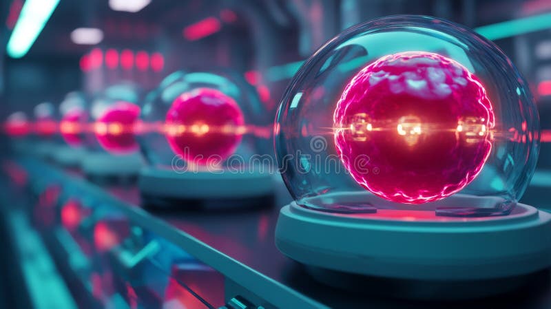 Bioengineered Fat Cells Concept in Futuristic Sci-Fi Laboratory Setting ...