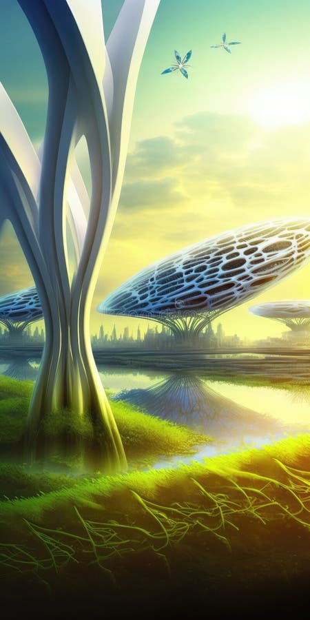 Bioengineered Landscapes Stock Illustrations – 1 Bioengineered ...