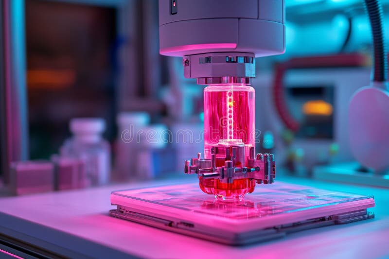 Bioengineering Equipment in a Modern Lab Prints Artificial Organs from ...