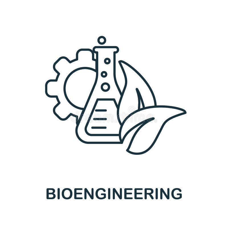 Bioengineering Icon. Line Element from Bioengineering Collection ...