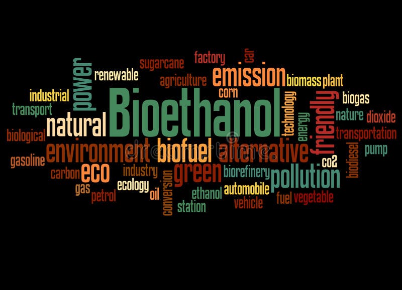 Bioethanol Word Cloud Concept 2 Stock Illustration - Illustration of ...
