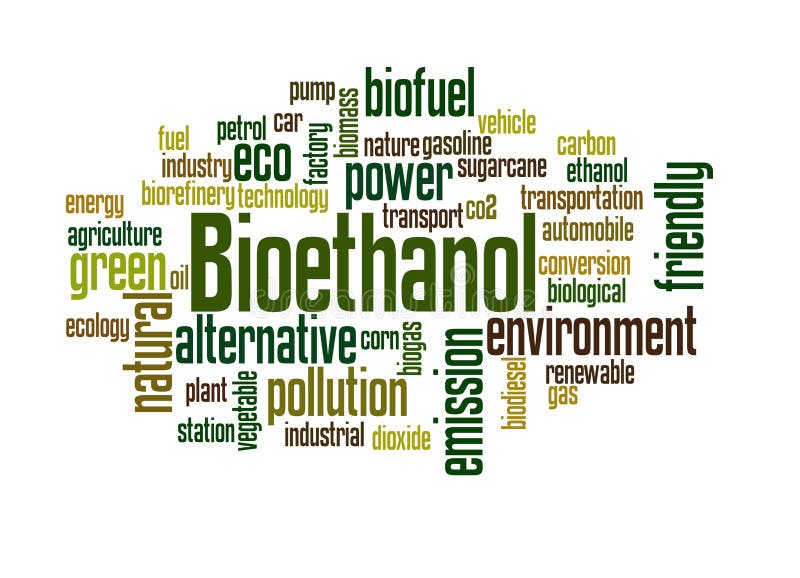 Bioethanol Word Cloud Concept 2 Stock Illustration - Illustration of ...