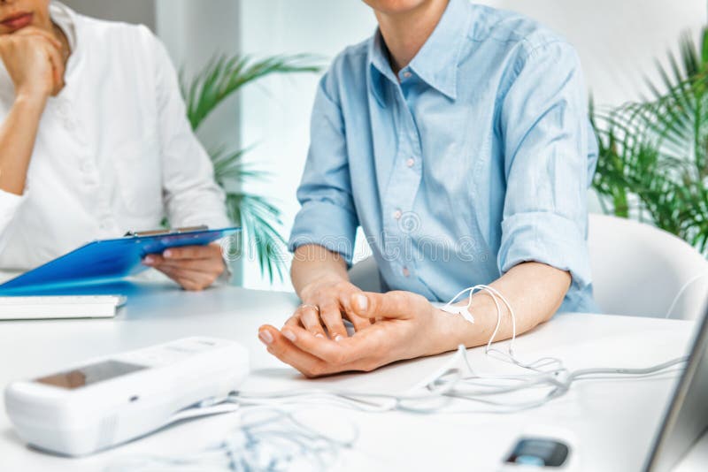 Biofeedback EEG or Electroencephalograph Training at a Health Center ...