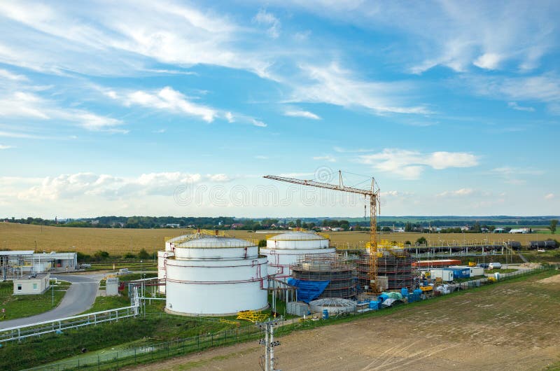 Biofuel factory stock photo. Image of corn, plant, natural - 70367114