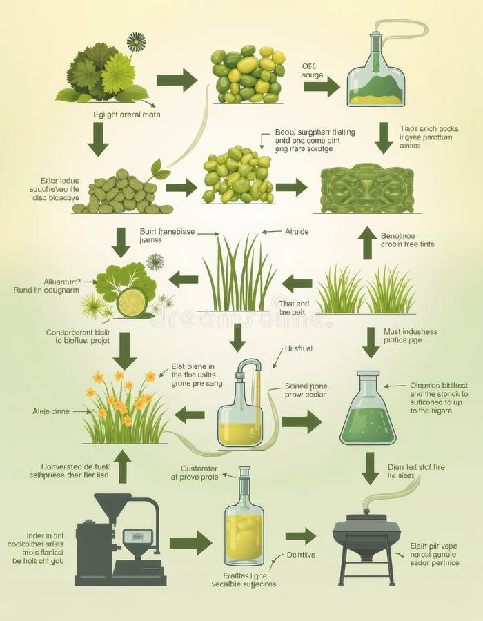 Biofuel Production Process Diagram Stock Photos - Free & Royalty-Free ...